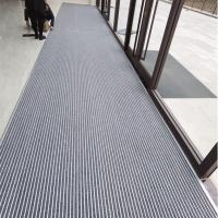 China Custom Size 6063-T5 Aluminum Alloy Entrance Mats with 1000 lbs. Rolling Load for High Traffic Commercial Buildings for sale