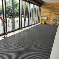 China Custom Size 6063-T5 Aluminum Alloy Entrance Mats with 1000 lbs. Rolling Load for High Traffic Commercial Buildings for sale
