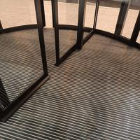 China Custom Size 6063-T5 Aluminum Alloy Entrance Mats with 1000 lbs. Rolling Load for High Traffic Commercial Buildings for sale