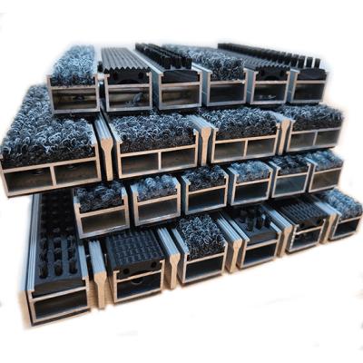 China Custom-Made Recessed Aluminum Entrance Mats For High Traffic for sale