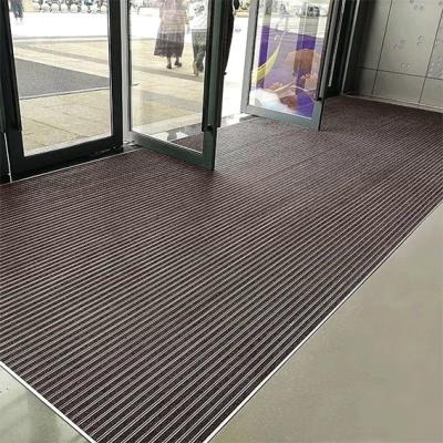 China 20 MM Height Aluminum Entrance Mat For Commercial Public Buildings for sale