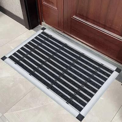 China Aluminum Alloy Door Mat Ideal for Offices Restaurants for sale