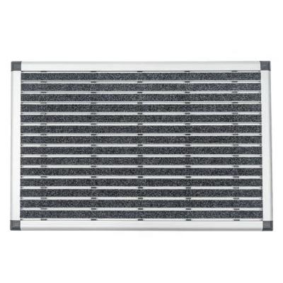 China Commercial Wearable Metal Doormat Built for Office Shop Entrances for sale