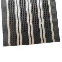 China Aluminum Extrusion Entrance Dust Mat Rolling Load 650 lbs for sale