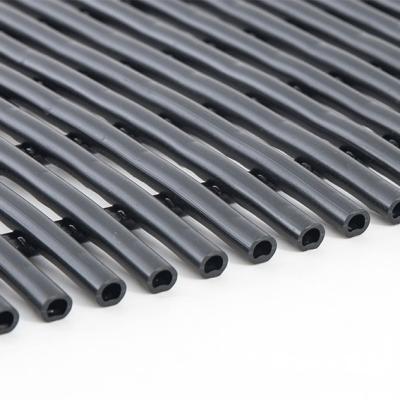 China 12MM Hollow PVC Anti Slip Floor Mat 0.9M Width for Bathroom Pool for sale