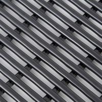 China 12MM Hollow PVC Anti Slip Floor Mat 0.9M Width for Bathroom Pool for sale