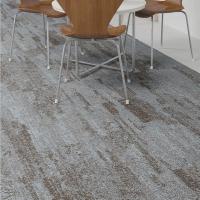China 9 MM Nylon Commercial Office Carpet Tiles PU Backing 50 CM X 50 CM and 60 CM X 60 CM for sale
