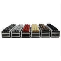 China High-Traffic Non-slip Aluminum Entrance Mats with Anodized Aluminum Alloy 6063-T5 for Commercial Use for sale