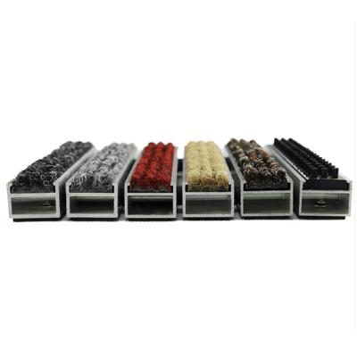 China High-Traffic Non-slip Aluminum Entrance Mats with Anodized Aluminum Alloy 6063-T5 for Commercial Use for sale