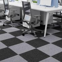 China 5.0mm Thickness PVC Backing Office Carpet Tiles for sale