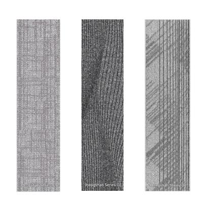 China 50cm x 100cm Personalized Printed Modular Carpet Tiles with PVC Fiberglass Backing for Commercial Flooring for sale