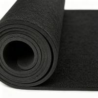 China Durable Rubber Gym Roll Flooring with Shock Absorption and Anti Slip Surface in 3mm10mm Thickness for sale