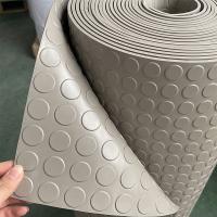 China Waterproof Studded Rubber Flooring Matting Anti Slip For Garage Workshop for sale