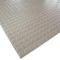 China Waterproof Studded Rubber Flooring Matting Anti Slip For Garage Workshop for sale