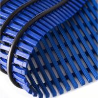 China Self Draining Open Grid Anti Slip PVC Mat 12mm For Shower And Commercial Wet Floors for sale