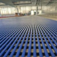 China Self Draining Open Grid Anti Slip PVC Mat 12mm For Shower And Commercial Wet Floors for sale