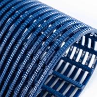 China PVC Cross Grid Anti Slip Mat Roll Hollow Square Crisscross Drainage Mat for Pool & Entrance Floor for sale