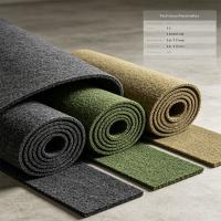 China 1800GSM Gold Mining Carpet  PP & Polyester Blend Gold Sluice Mat with Waterproof Backing for sale