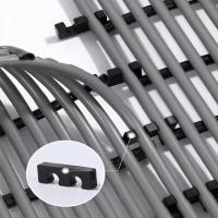 China Double Layer PVC Tube Drainage Mat Round Rod Open Grid Anti Slip PVC Mat for Pool Kitchen and Wet Area for sale
