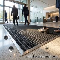 China Recessed Entrance Mat 20mm Depth Bank Branch Heavy Foot Traffic Wear Resistant for sale