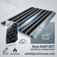 China Heavy Duty Entrance Mat 20mm Depth School Entrance Anti Slip Children Safety for sale