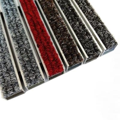 China ALU2026 Heavy Duty Aluminum Entrance Mats Non Slip Dust Control 22mm Thick for sale