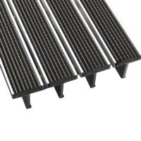 China CE Commercial Aluminum Walk Off Mat High Traffic Entrance Mats 1.5mm Thick for sale