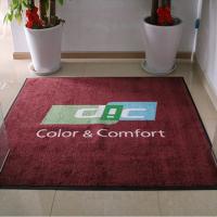 China 7 mm Washable Custom Logo Mats Nightmare Before Christmas Personalized Doormat for sale