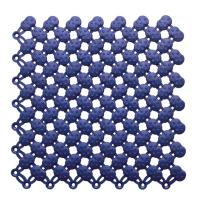 China PVC Interlocking Floor Mat Anti Skid Bath Mat 20cmx20cm for sale