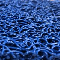 China PVC Loop Coil Runner Anti Slip Safety Mat Plastic Floor Matting 11MM To 15MM Thick for sale