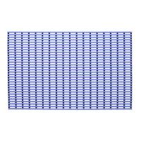 China Toilets Two Layers Blue Non Slip Anti Fatigue Mat 90CMx120CM for sale