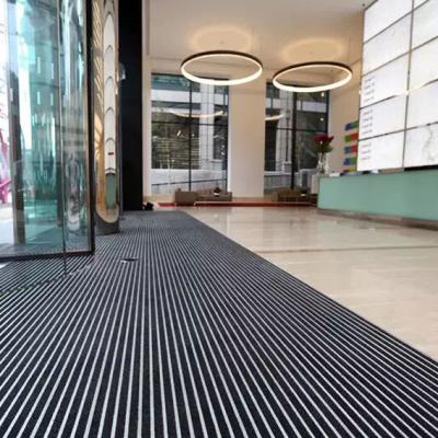China Plaza Commercial Entry Floor Mat High Traffic Aluminum Entrance Mats for sale