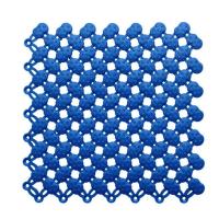China Non Slip Swimming Pool Surround Matting 200MM Square Shower Bathtub Mat for sale
