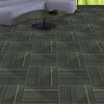 China Heavy Duty Commercial Modular Carpet Tiles with Easy Installation for High Traffic Areas for sale