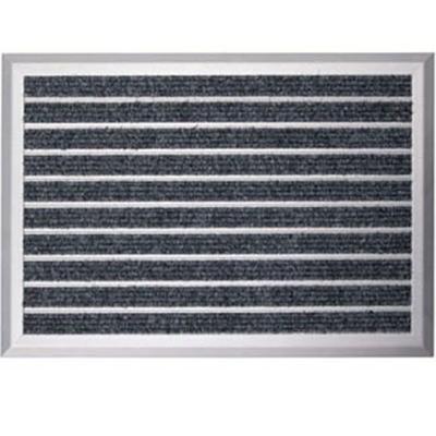 China Aluminium House Entrance Mats Anti Slip Dirt Removal 45CMx75CM for sale