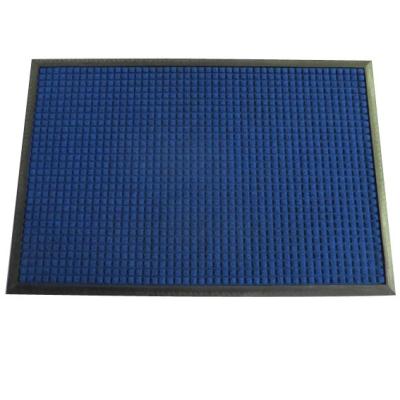 China 6MM Pile Anti Slip Rubber Backed Entry Mats Dust Control for sale