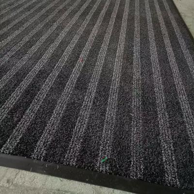 China Nylon Fiber Weatherguard Door Mats Vinyl Back For Airports for sale