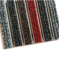 China Aluminum Dust Control Anti Slip Safety Mat Entrance Floor Barrier Matting for sale