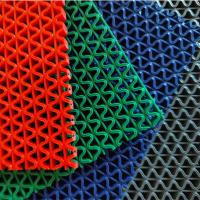 China S Grip Channels PVC Floor Matting Non Slip Floor Mat 5.5mm For Wet Areas for sale