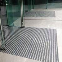 China Aluminum Extrusion Outdoor Entrance Mats 11MM Depth Carpet Insert for sale