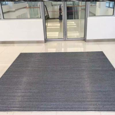 China Aluminium Scraper Outdoor Recessed Entrance Mats 20MM Depth for sale