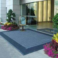 China Modular PVC Tiles Rubber Backed Entry Mats 16MM Height for sale