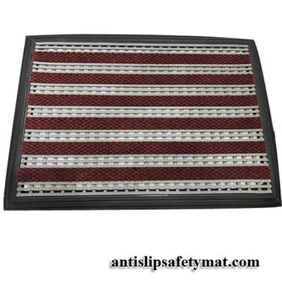 China Hard Wearing Anti Slip Safety Mat 120 CM Floor Scraper Wiper Walk Off Carpet for sale