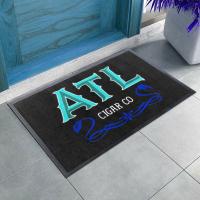 China Professional Custom Logo Mats Nylon 2.0CM Border Decorative Entry for sale