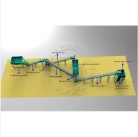 China Complete Organic Fertilizer Fermentation Production Line for Round Ball Press Pellet for sale