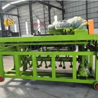 China Fertilizer Compost Turning Machine Green Groove Type Compost Turner for Composting for sale