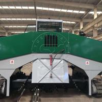 China Advanced Automatic Compost Turner Fertilizer Blender Machine for 10 Tons/day Capacity for sale