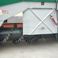 China Advanced Automatic Compost Turner Fertilizer Blender Machine for 10 Tons/day Capacity for sale