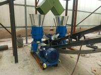 China Poultry Manure Pelletizer 380V Adjustable Flat Die Chicken Poop Pellet Making Machine for sale