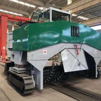 China Compost Turner Mixing Machine Crawler Walking Organic Fertilizer Compost Turning Machine for sale